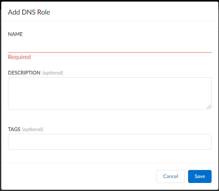 Configure the DNS Service on the Prisma SD-WAN Interface