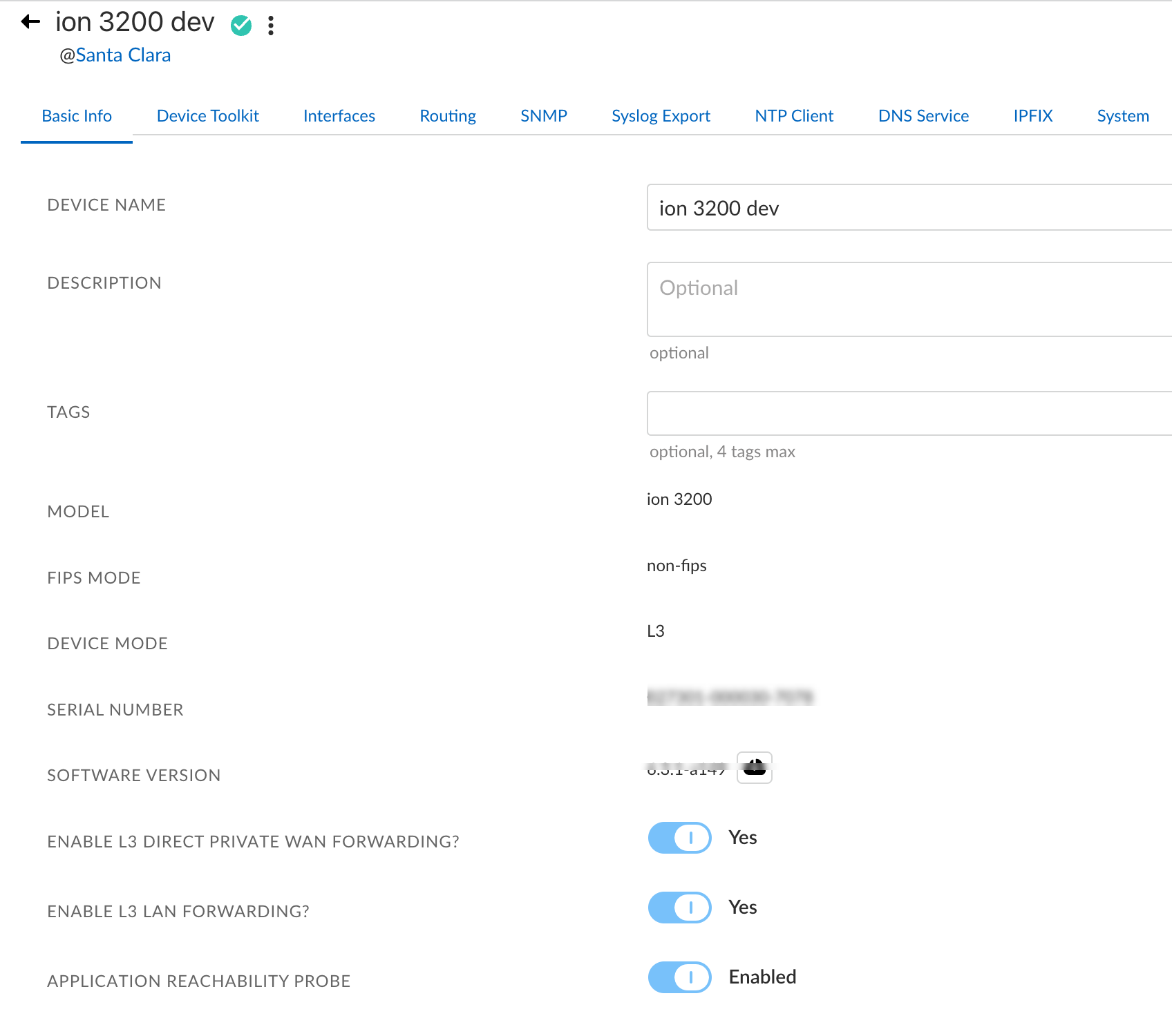 Switch Layer 2/Layer 3 Change Mode