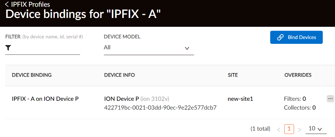 Configure Prisma SD-WAN IPFIX