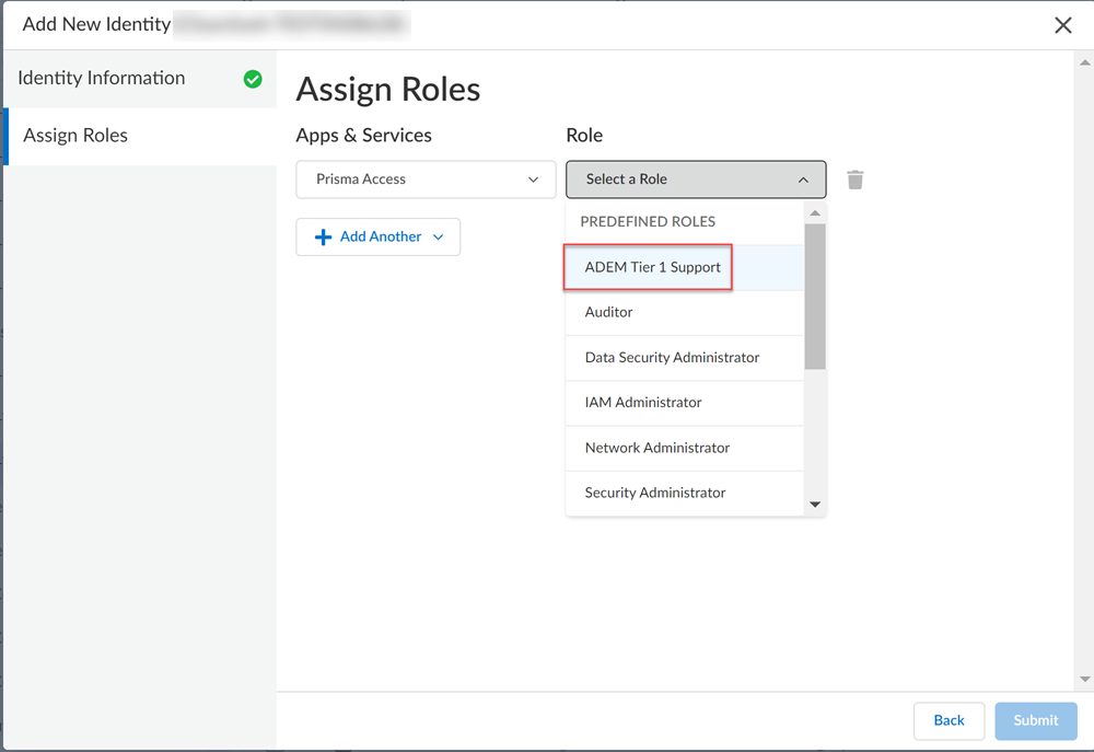 Role Based Access Control In Adem