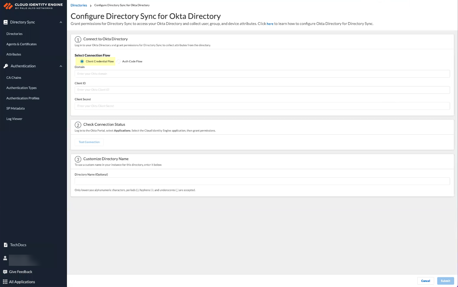 Deploy Client Credential Flow For Okta