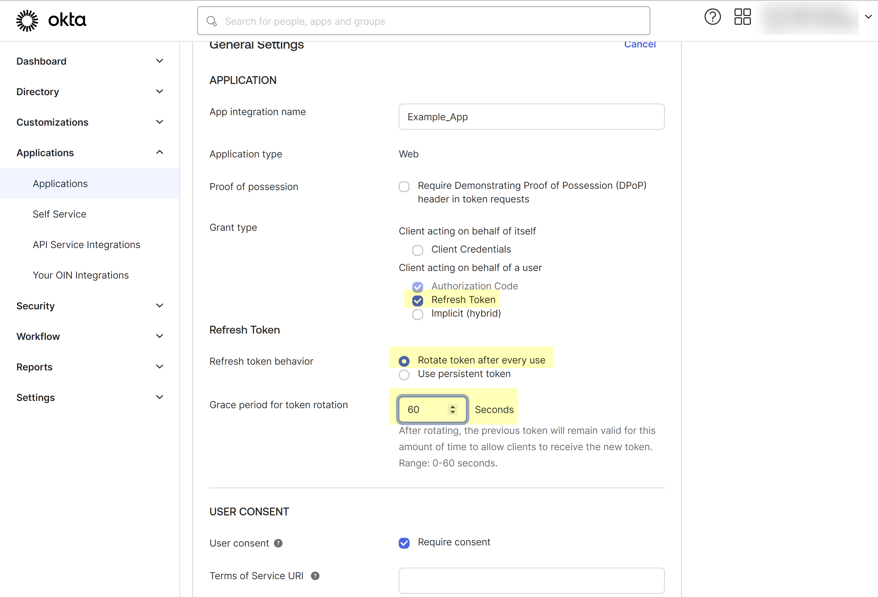 Configure Okta Directory