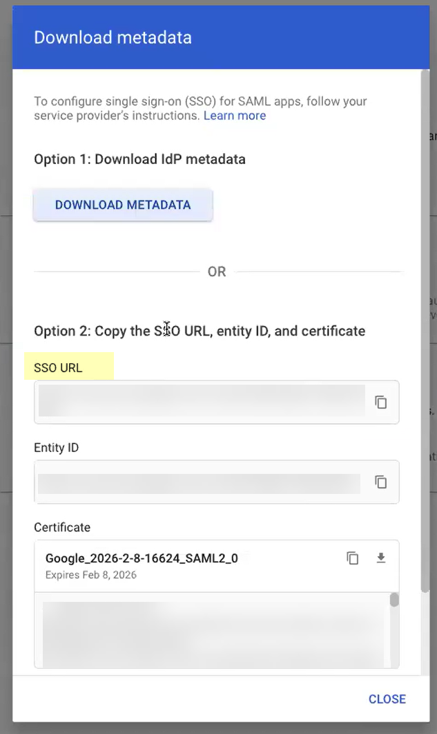 Configure Google as an IdP in the Cloud Identity Engine