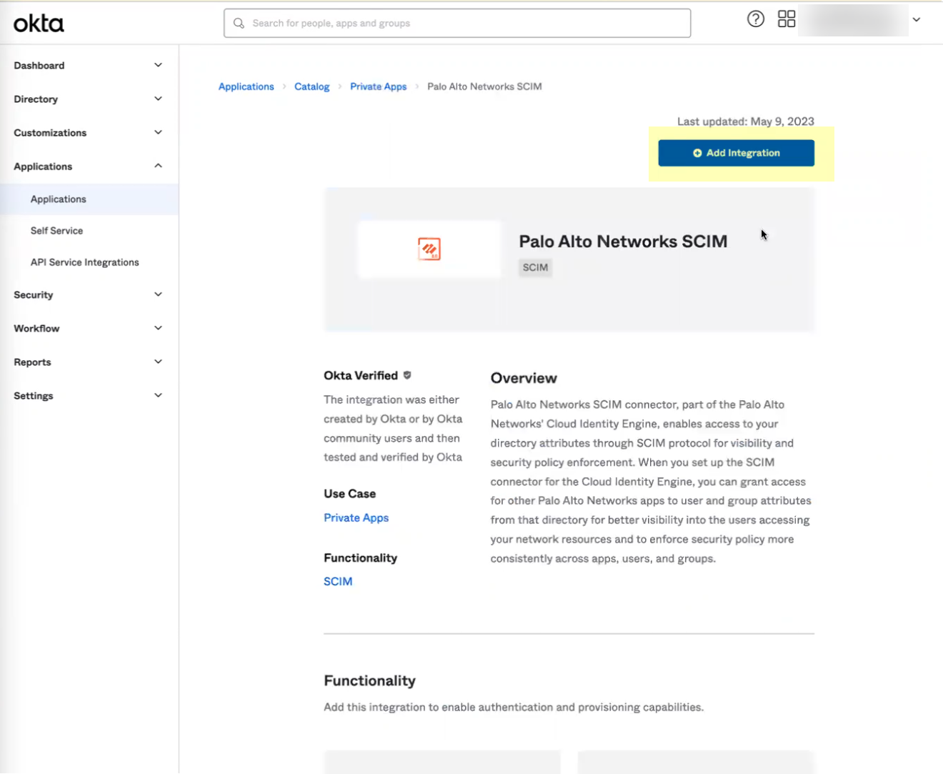 Configure SCIM Connector for the Cloud Identity Engine