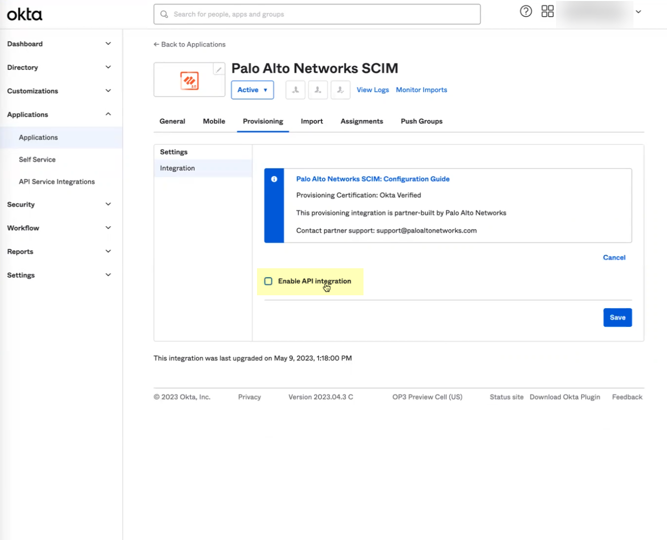 Configure SCIM Connector for the Cloud Identity Engine