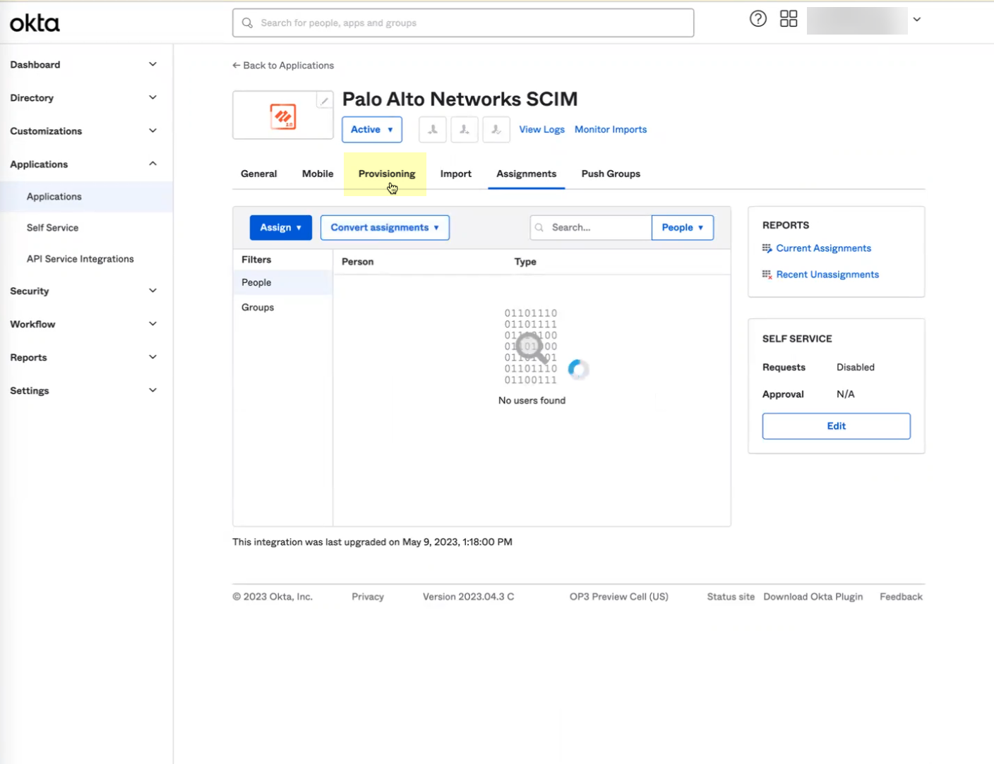 Configure SCIM Connector for the Cloud Identity Engine