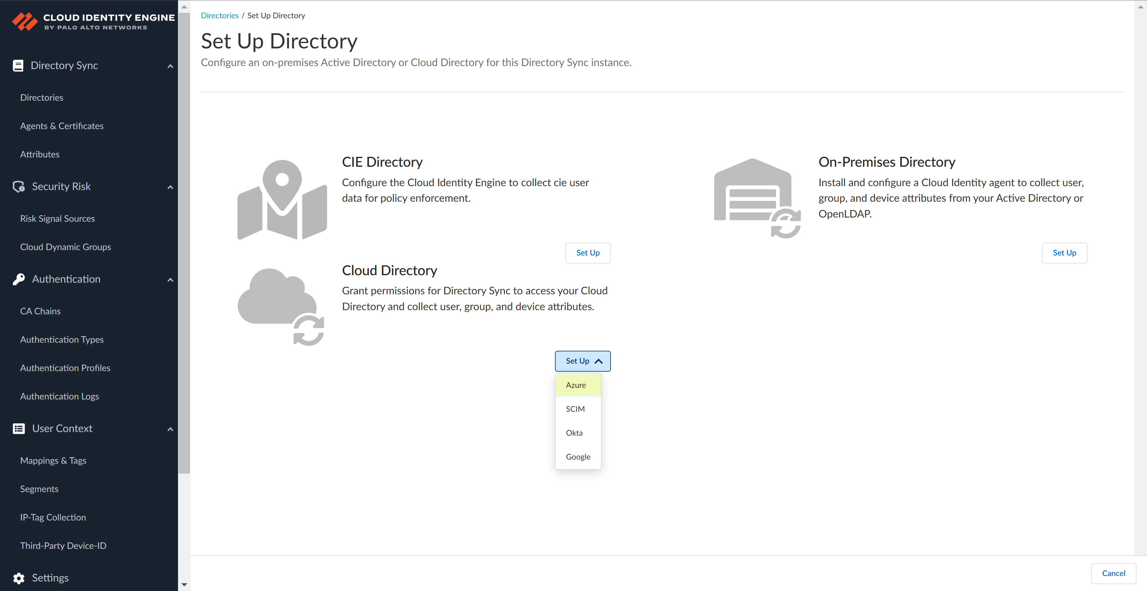 Configure Azure Using the CIE Enterprise App