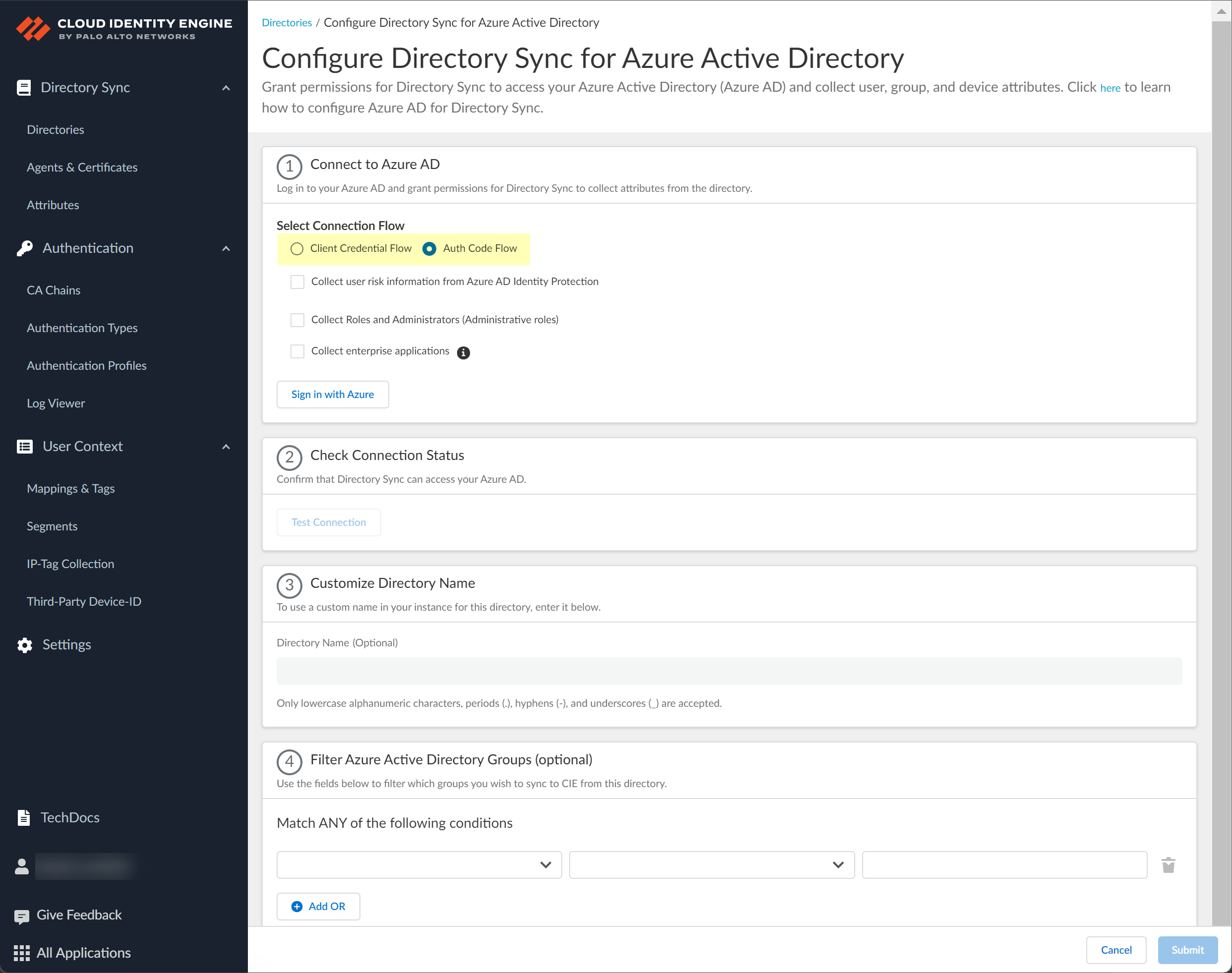 Configure Azure Active Directory