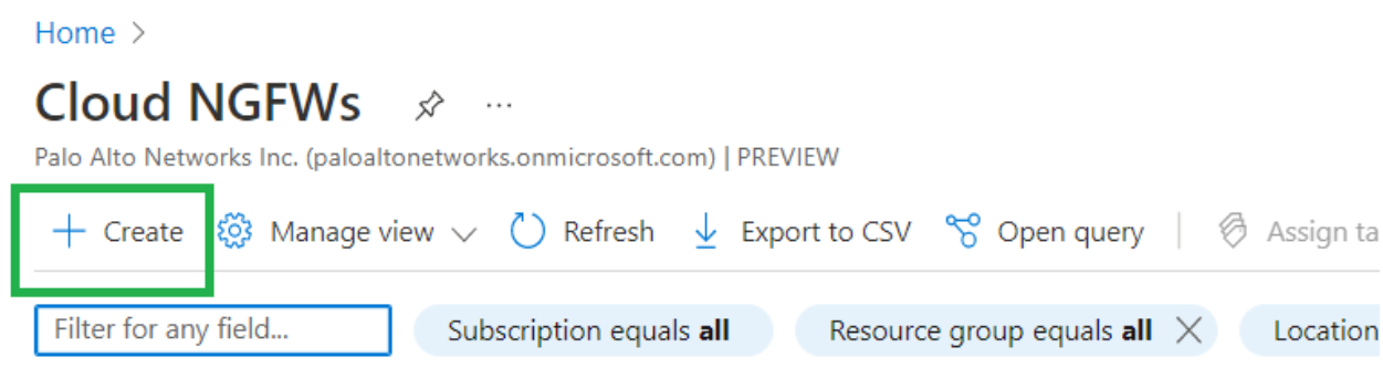 Deploy The Cloud Ngfw In A Vnet