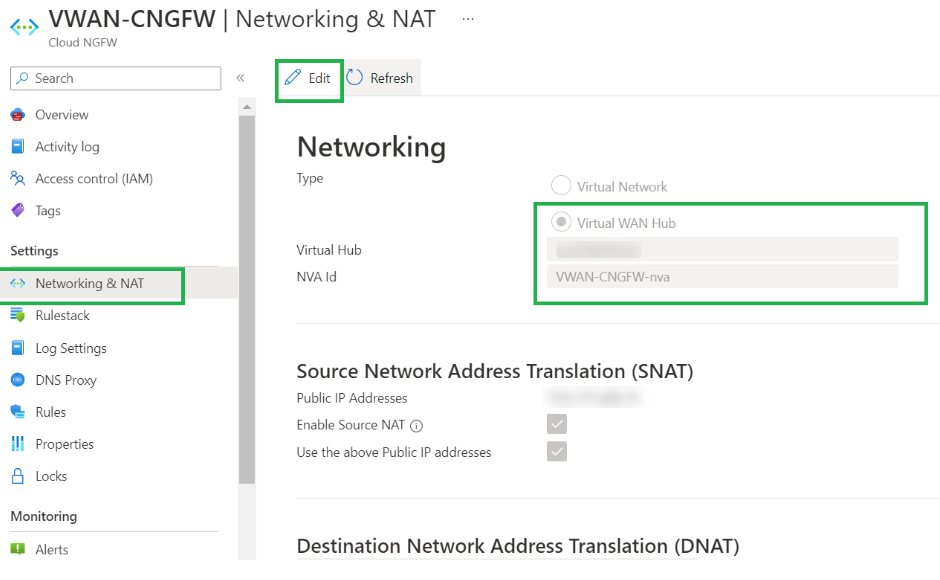 Sample Configuration For Post Vwan Deployment