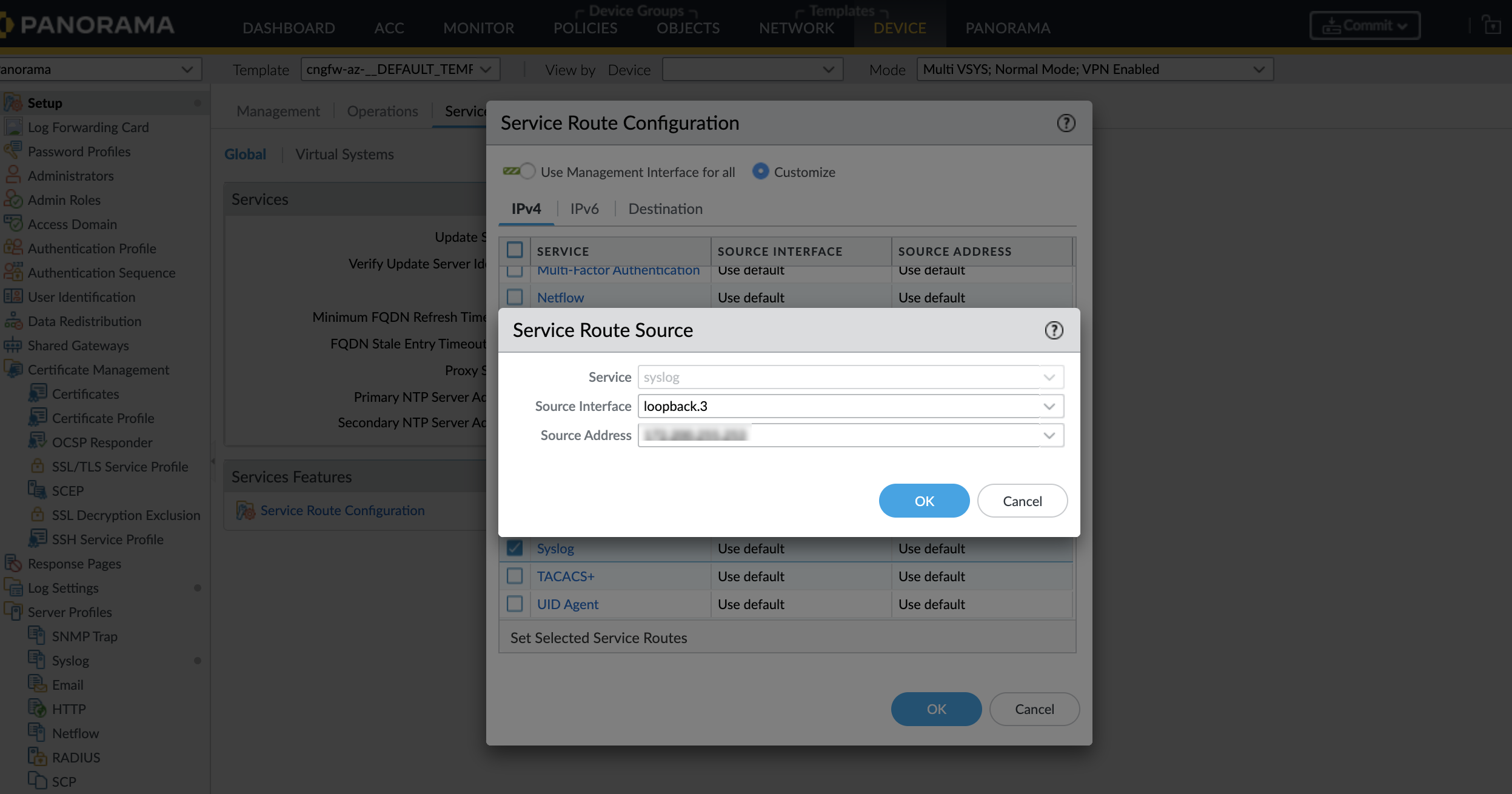 Multiple Logging Destinations on Cloud NGFW for Azure