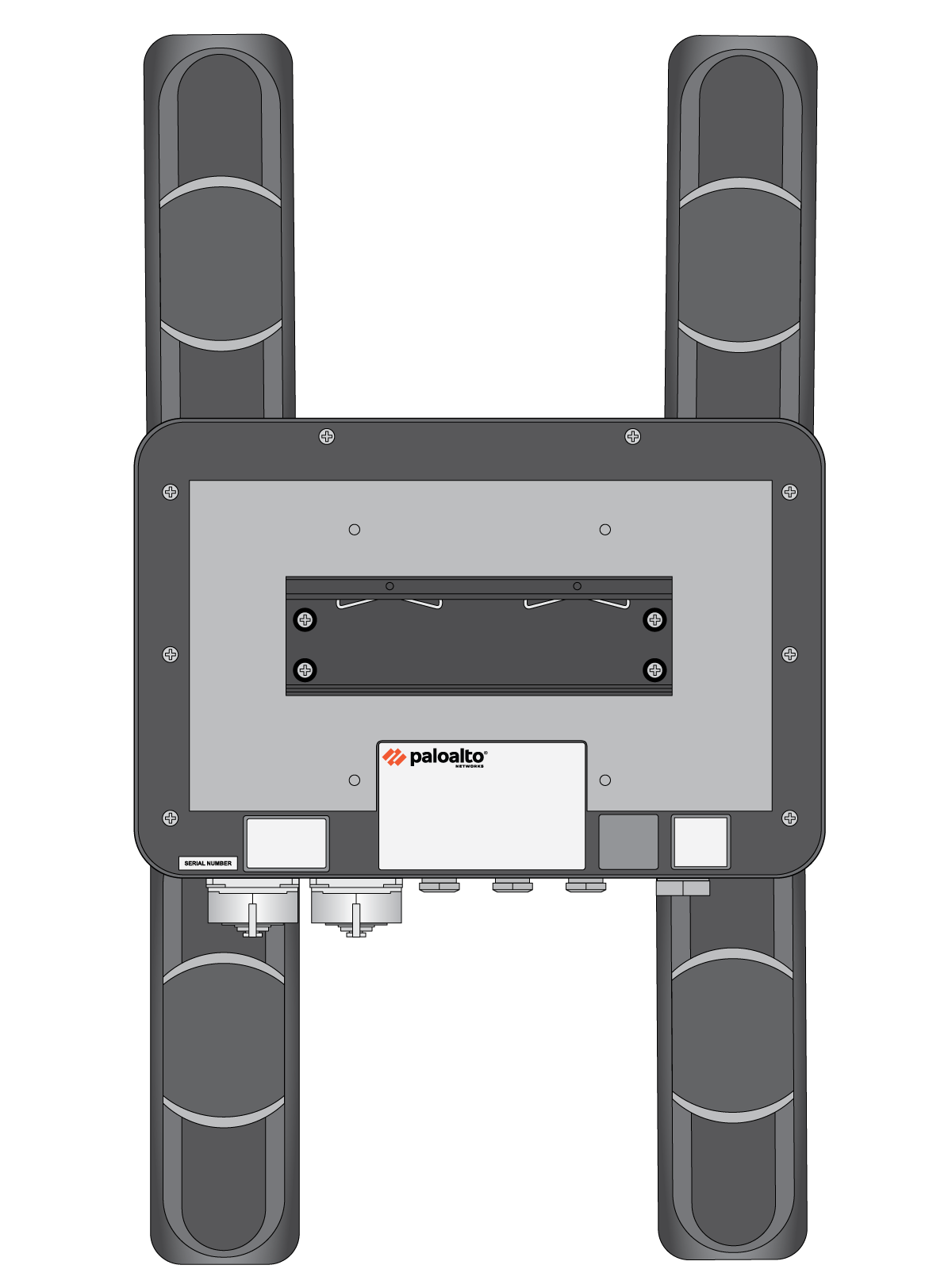 Install Antennas on the PA-400R Series 5G Firewall