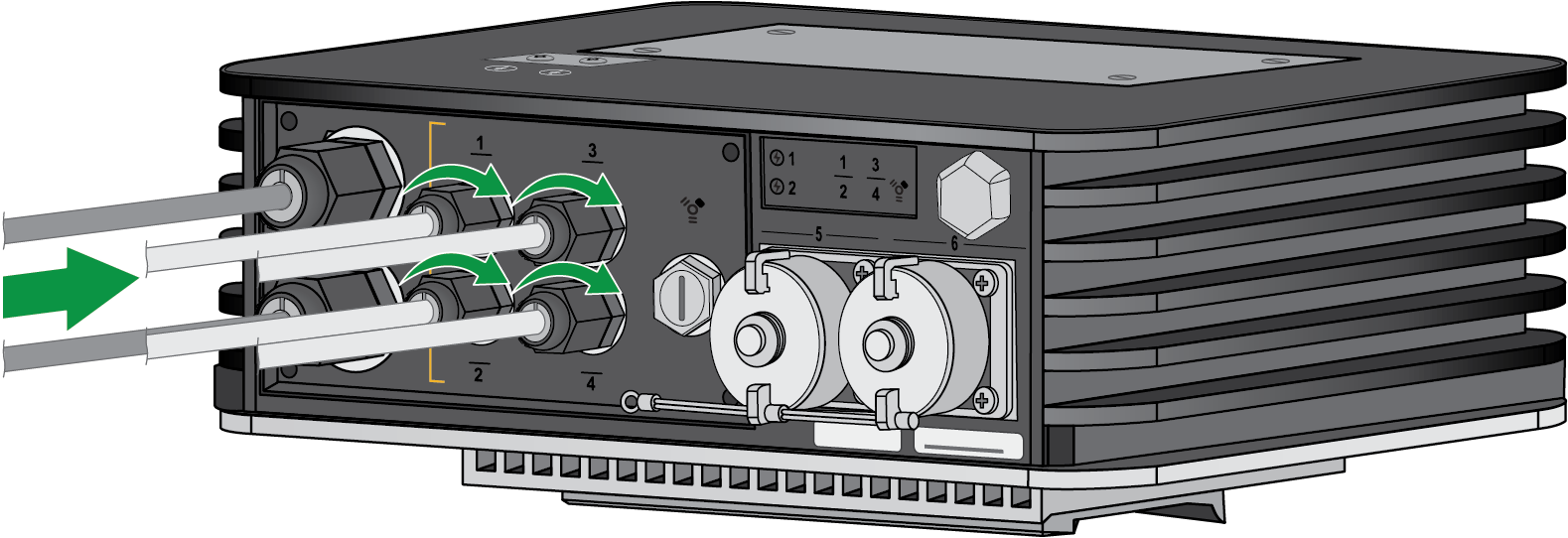 Connect Ethernet Cables to the PA-400R Series Firewall