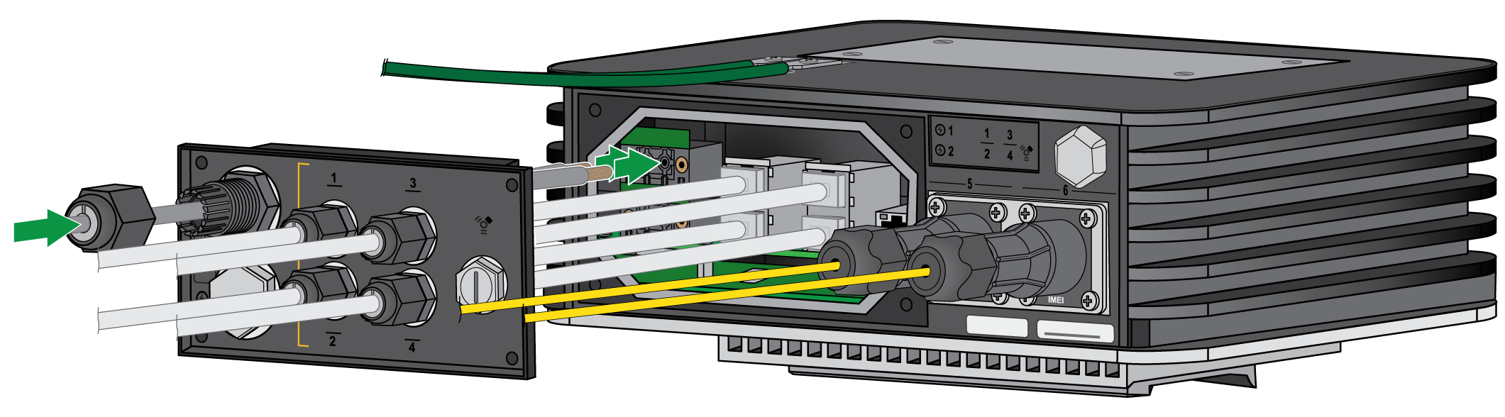 Connect DC Power to a PA-400R Series Firewall
