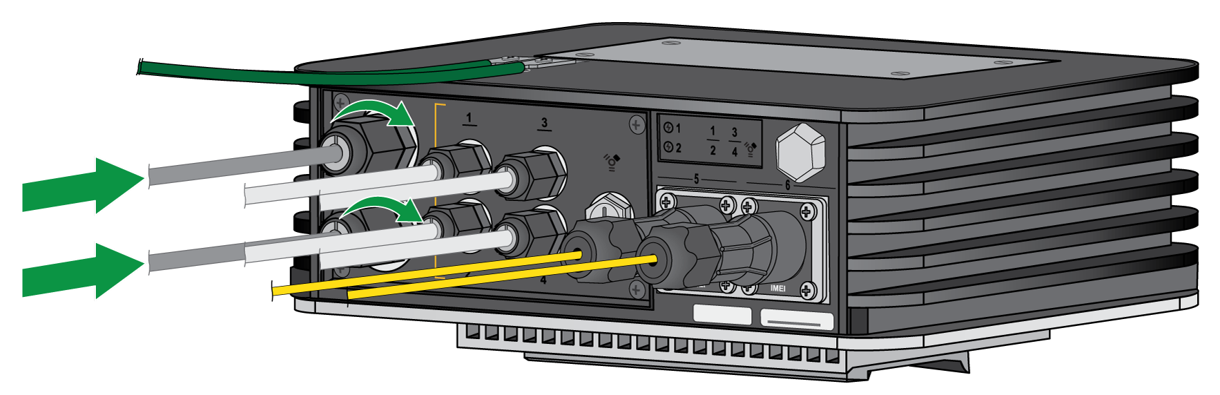 Connect Power to a PA-400R Series Firewall
