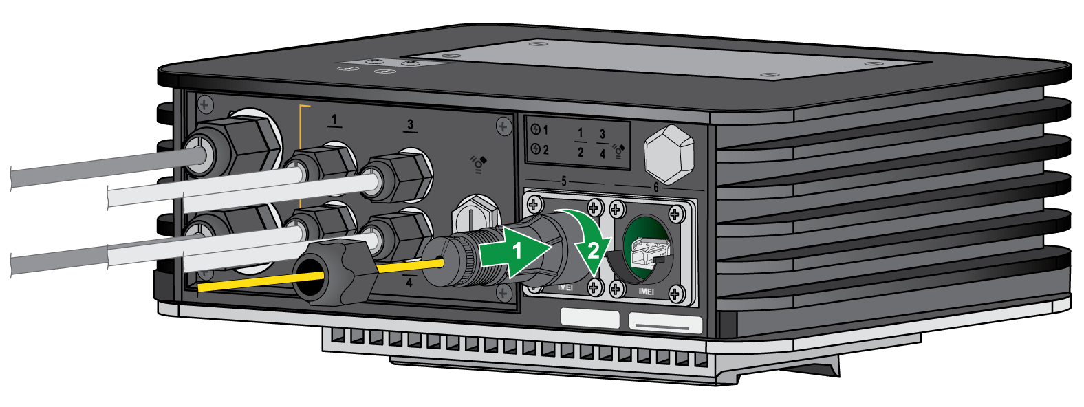 Connect Fiber Cables to the PA-400R Series Firewall