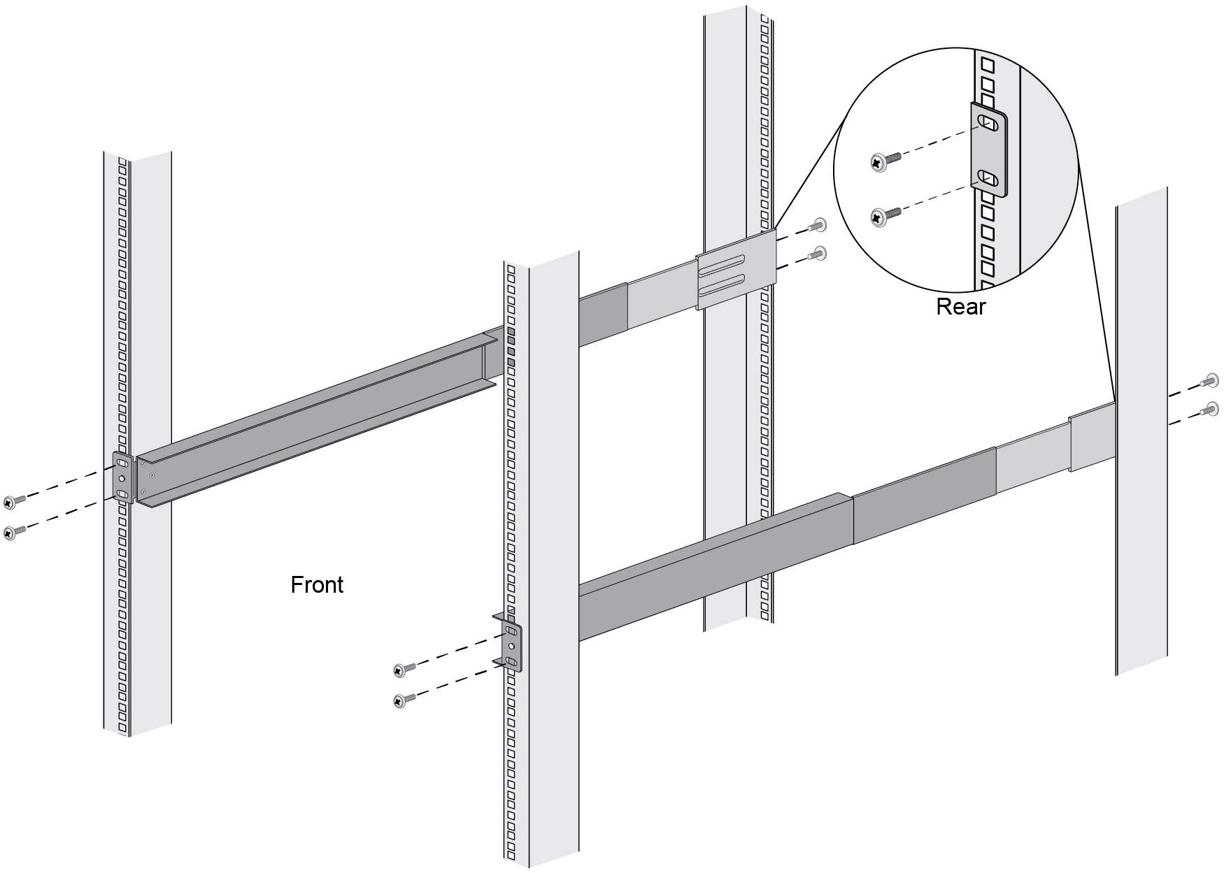 Install the PA-400R Series Firewall in an Equipment Rack