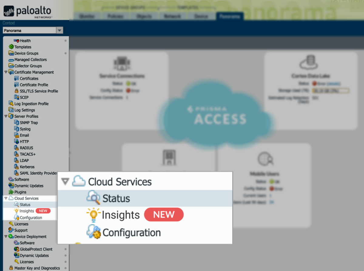 Features Introduced in Prisma Access 1.7