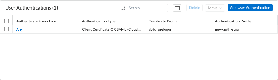 Set Up Saml User Authentication With Cie Prisma Access Deployment