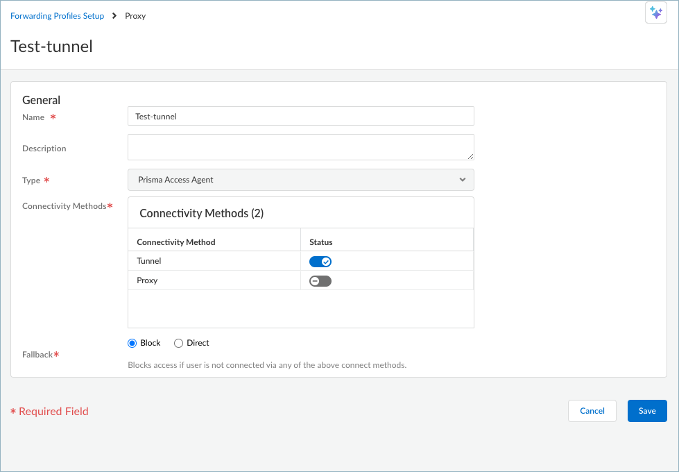 Set Up Forwarding Profiles To Manage Agent Traffic