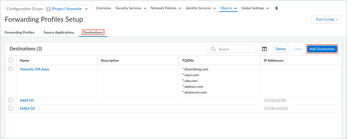 Configure Forwarding Profiles To Manage Agent Traffic For Dynamic