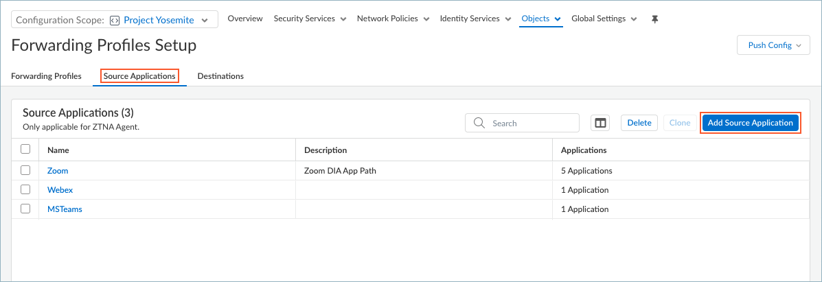 Configure Forwarding Profiles To Manage Agent Traffic For Dynamic