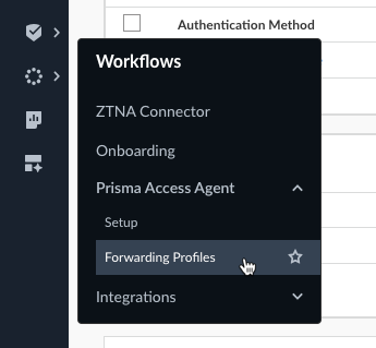 Set Up Forwarding Profiles to Manage Agent Traffic