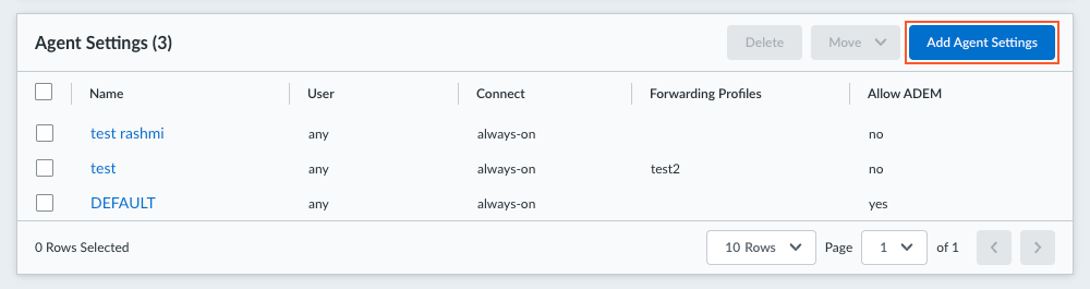 Configure Gateways For The Prisma Access Agent