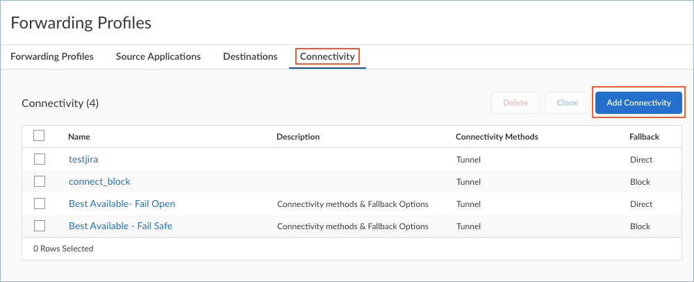 Set Up Forwarding Profiles To Manage Agent Traffic