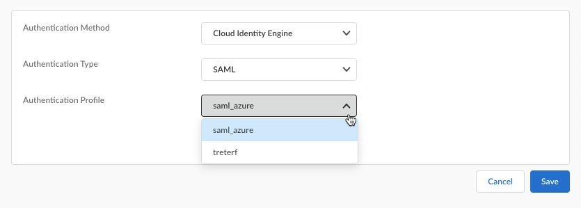 Set Up Saml Authentication With Cie Ngfw Deployment