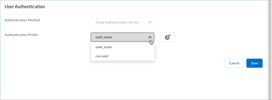 Set Up Saml User Authentication With Cie Prisma Access Deployment