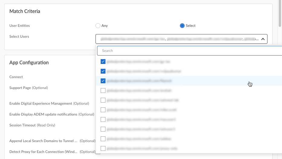 Configure Agent Settings For The Prisma Access Agent