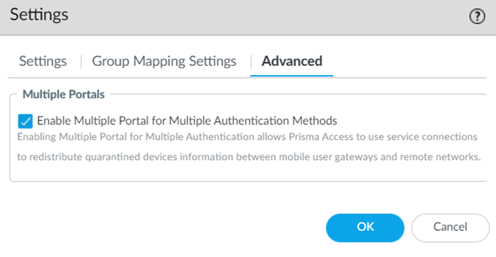 Configure Multiple Portals in Prisma Access