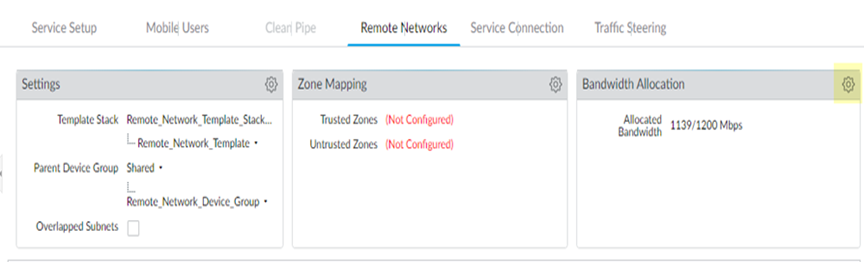 Migrate To The Aggregate Bandwidth Model