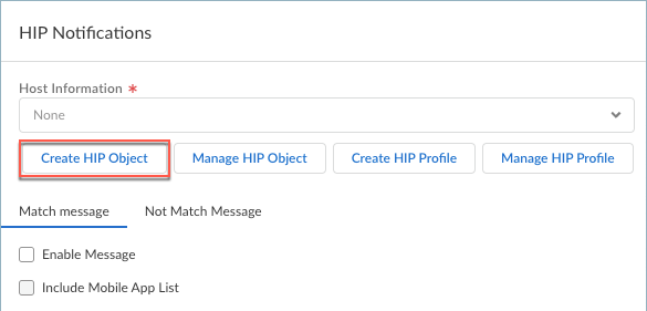Create And Manage Hip Objects For The Dynamic Privilege Access Prisma