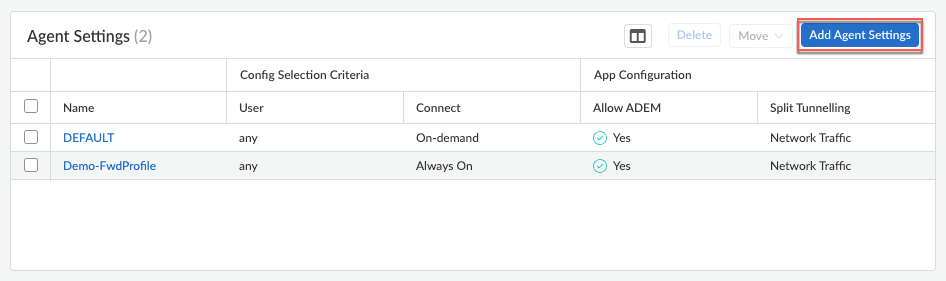 Configure Gateways For The Prisma Access Agent