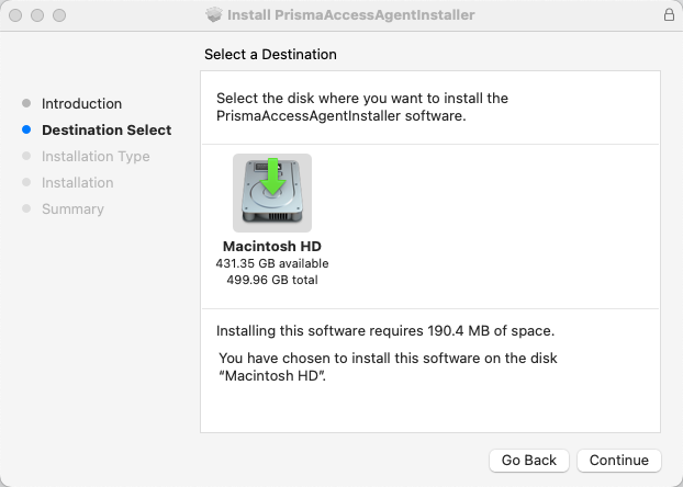 Install The Prisma Access Agent